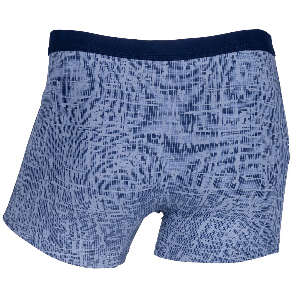 Купить мужские трусы за 300 руб Цвет синий светлый шорты фактура узор