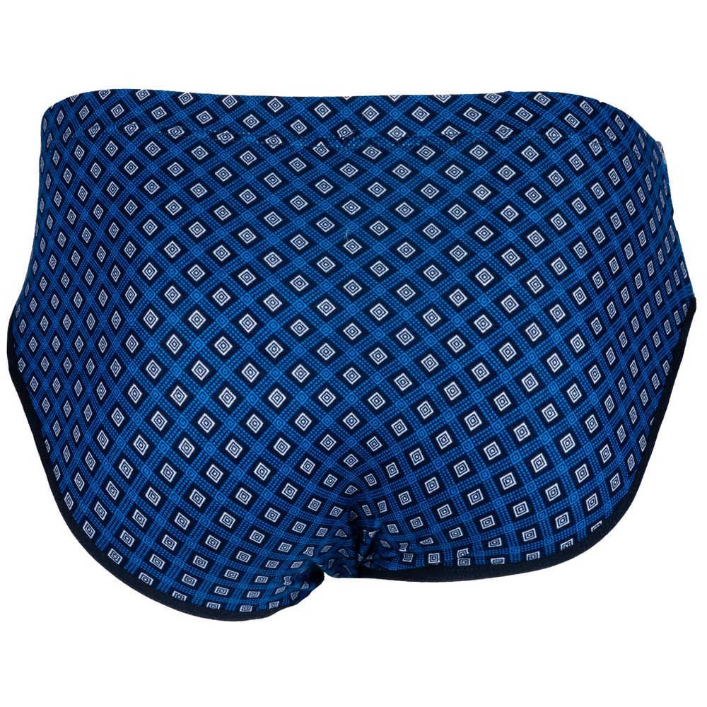 Купить мужские трусы за 230 руб Цвет синий классические фактура узор